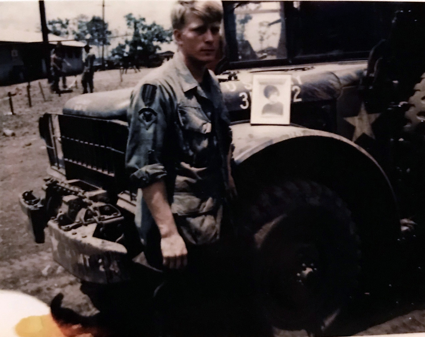 Photo: 67-Terry Carver - VN | 62nd Maintenance Battalion, next to ...