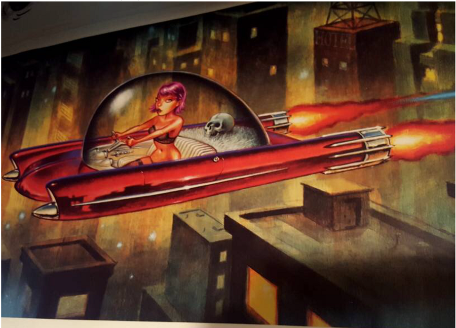 Photo: Art by Keith Weesner | DRAWINGS,ART WORK & CUT AWAYS album ...