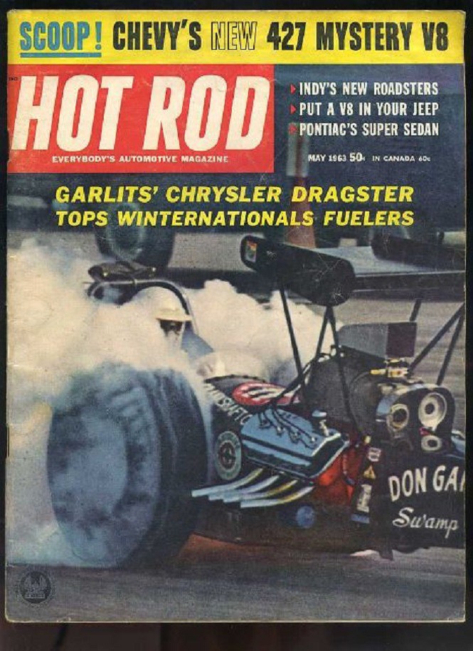 Photo: HOT ROD Magazine May 1963 | DON "BIG DADDY"GARLITS album | LOUD ...