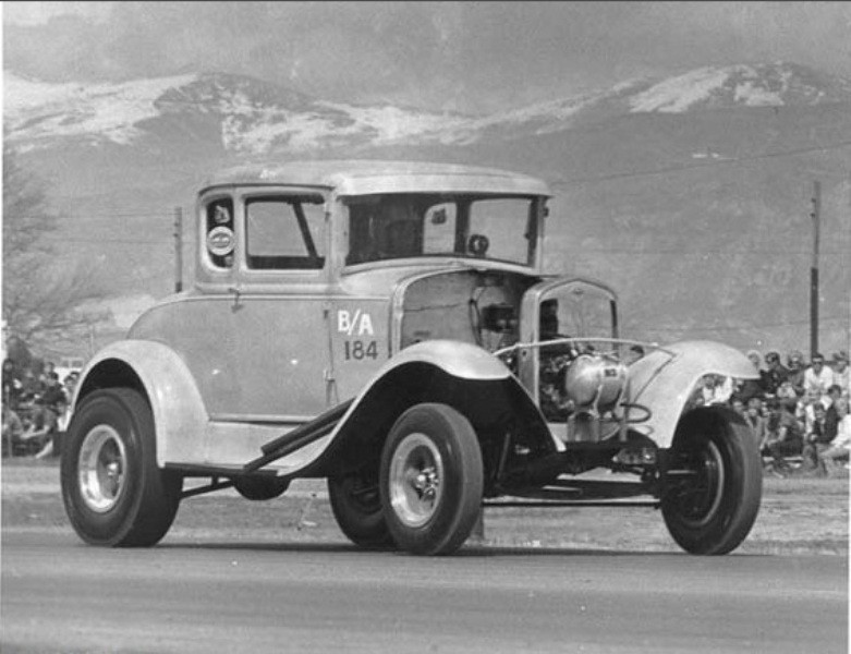 Photo: Jerry Carlson A Rex Marshall (2) | MODEL A'S AT THE DRAGS album ...
