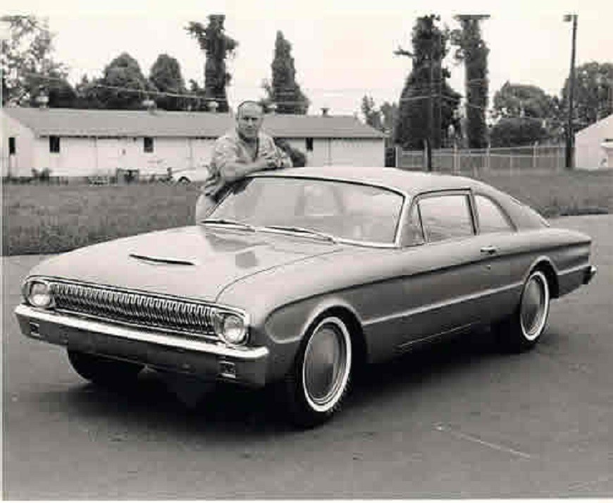 Photo: John Holman stands behind the Challenger 3 Rally Falcon | FORD ...