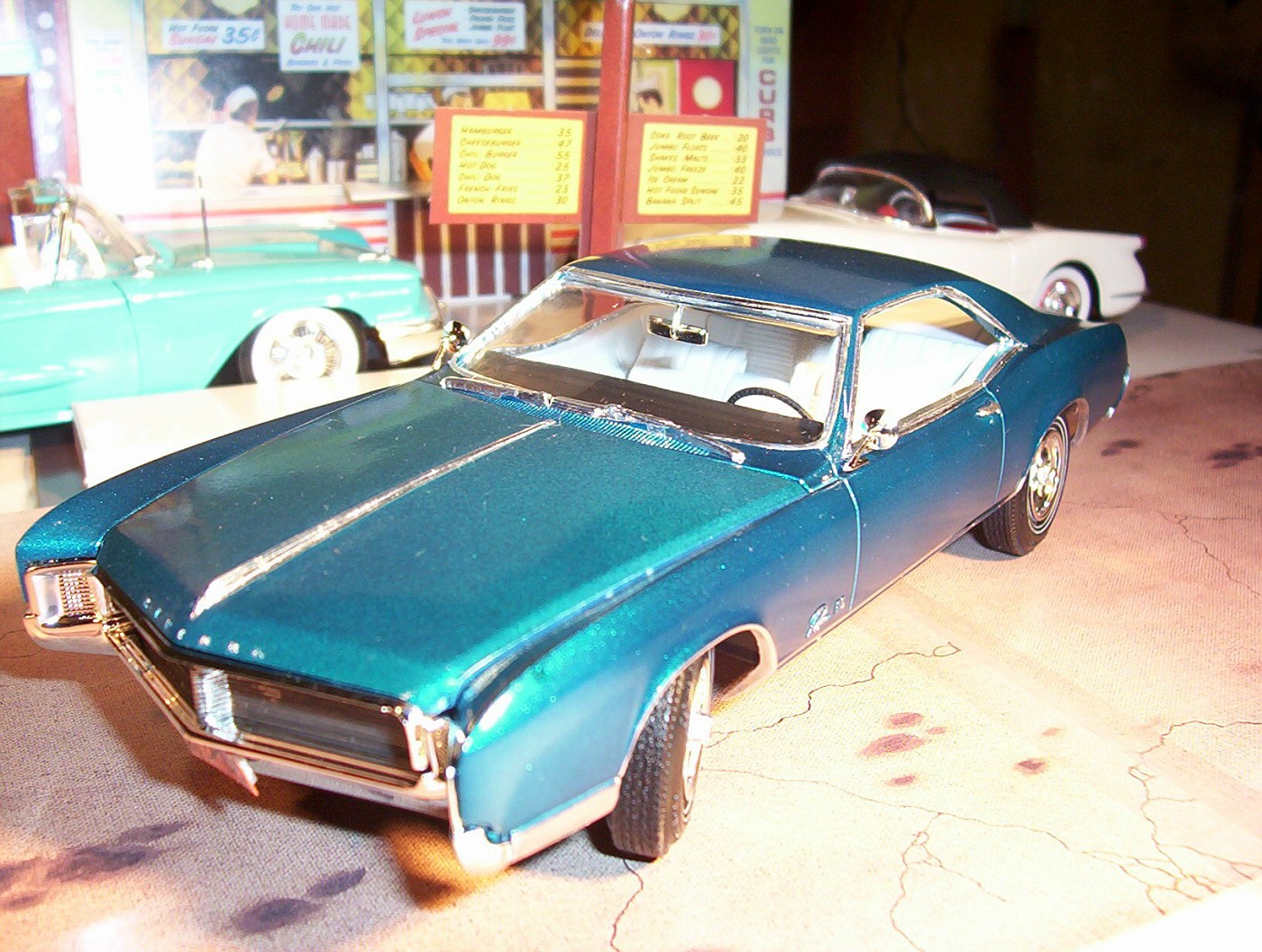 Photo: FRONT SIDE | BUICK RIVIERA 1966 AQUA album | BIG-E-MODELS ...