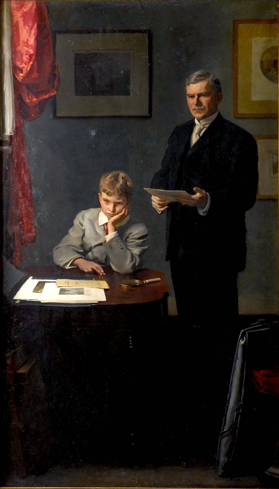 Photo: John Frederick Lewis and Son, Alfred Baker Lewis (1907 ...