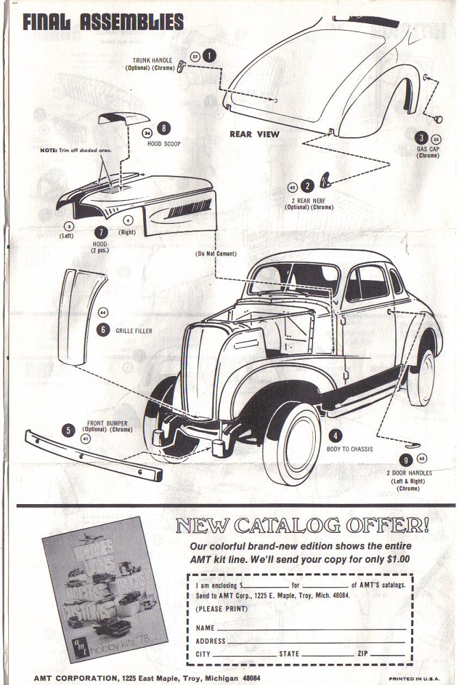 Photo: 6 | AMT SALT SHAKER '37 Chevy Bonneville Racer #3005 album ...