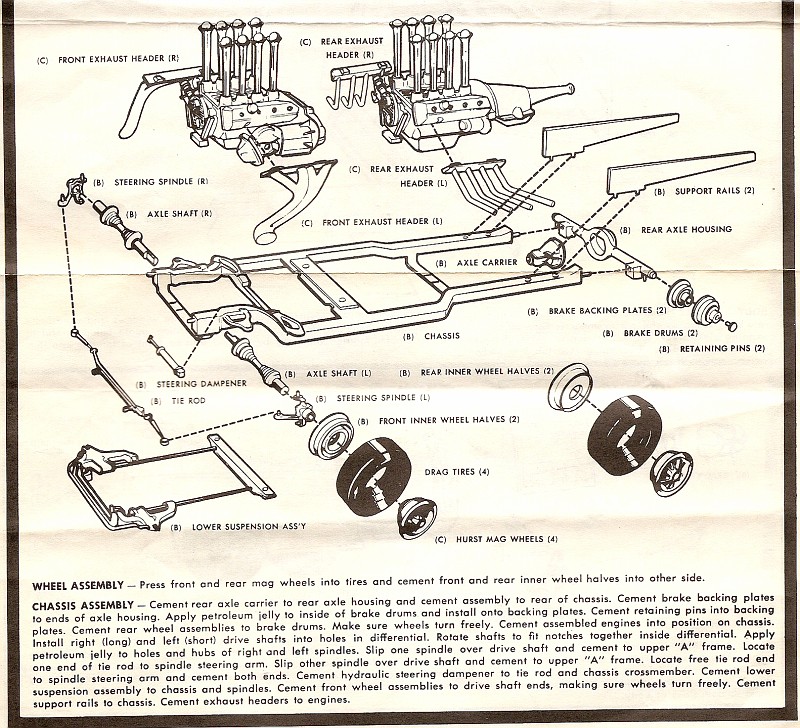 Photo: scan0040 | Model instruction sheets album | Chuck Cady | Fotki ...