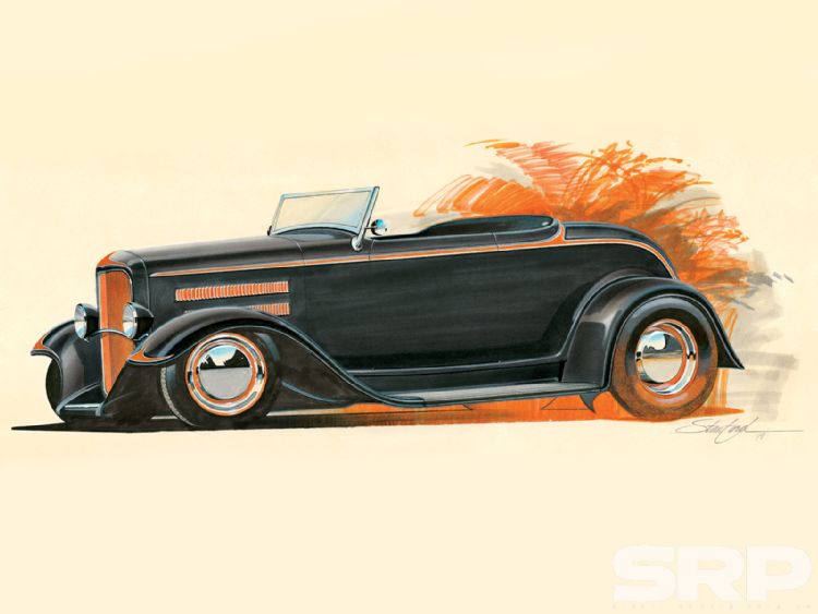 Photo: 1136sr-09-o+illustrator-steve-stanford+keith-reineke-car | Steve ...