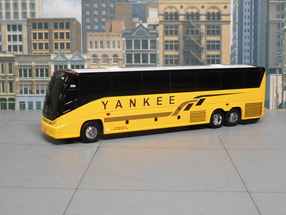 Photo: Yankee line, Boston Ma. | Custom painted, MCI J-4500 Scale ...