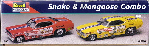 Photo: REVELLOGRAM #6858 SNAKE MONGOOSE SET | Box Art album ...