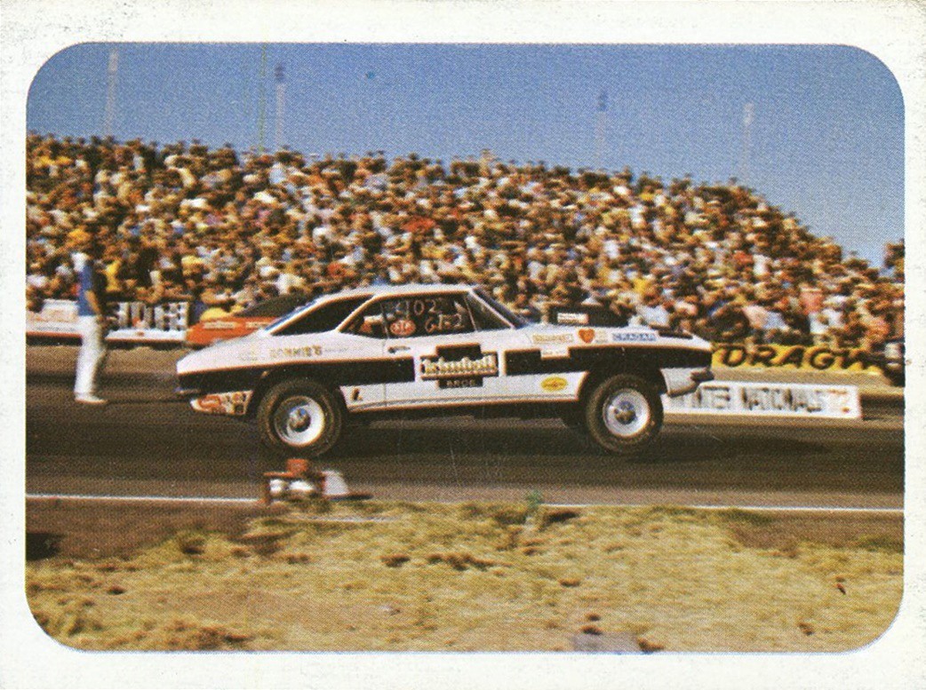 Photo: 1972 Fleer AHRA Race USA #14 (1) | 1972 AHRA Drag Nationals ...