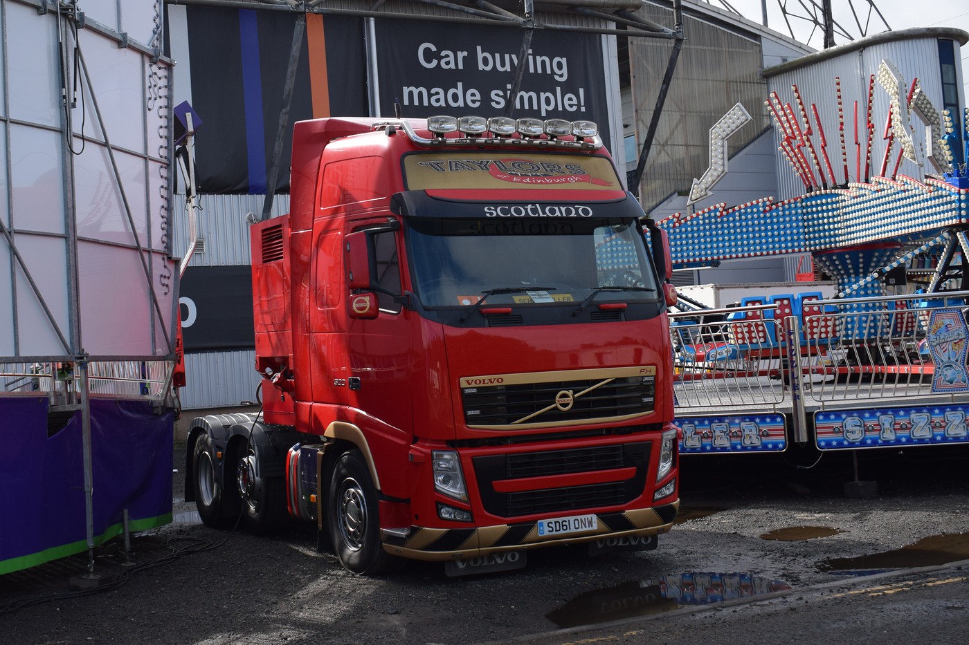 Photo: SD61ONW Volvo FH500 Taylor, Edinburgh | Volvo album | Boballoa ...