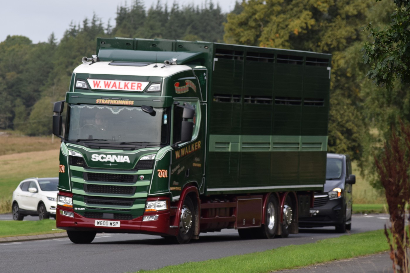 Photo: W600WSP Scania R540 | Walker, Strathkinness album | Boballoa ...