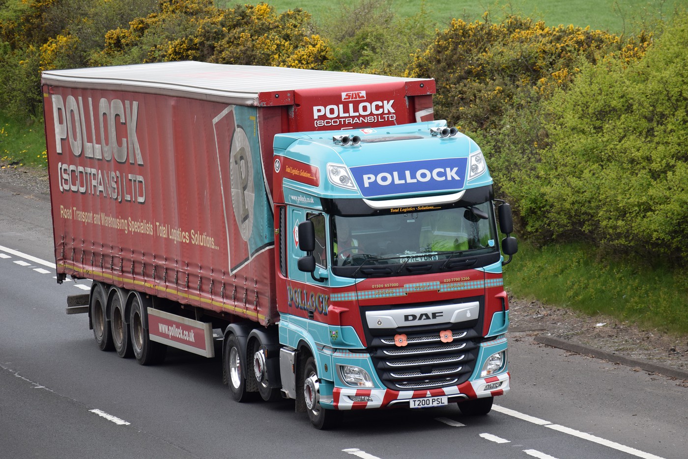 Photo: T200PSL Daf XF | Pollock, Bathgate (formerly Musselburgh) album ...
