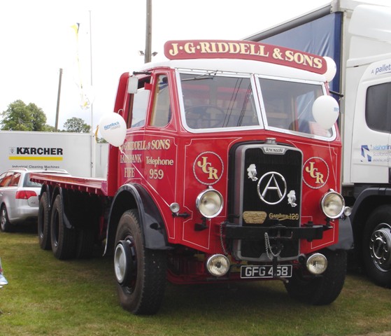 Photo: GFG458 1948 Atkinson 1266 preserved as J G Riddell & Sons ...