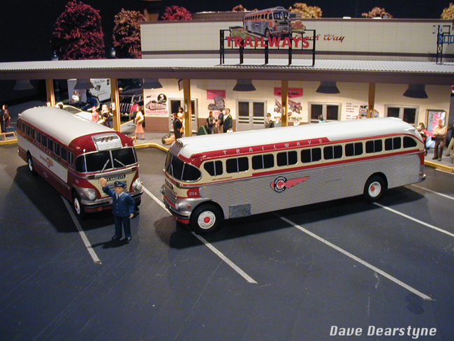 Photo: ACF/Brill IC-41's American Bus Lines & Contintental Bus System ...