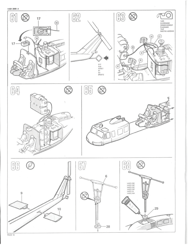 Photo: Revell - Coast Guard Chopper - Instructions10 copy | REVELL ...