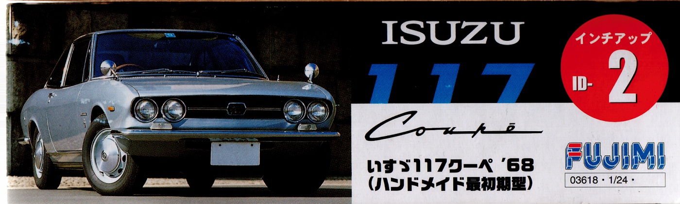 Photo: ISUZU 117 Coupe FUJUMI Box top RH end | FUJIMI Isuzu 117 Coupe ...