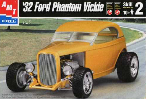 Photo: 1932 Ford Phantom Vickie | AMT Auto Box top only album | DRASTIC ...