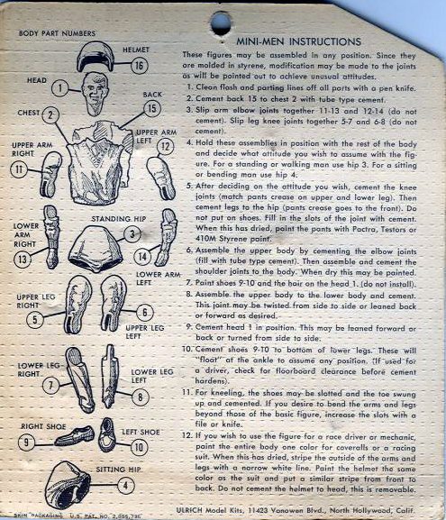 Photo: Ulrich MiniMen back-sm | ULRICH Mini-Men Instant People album ...