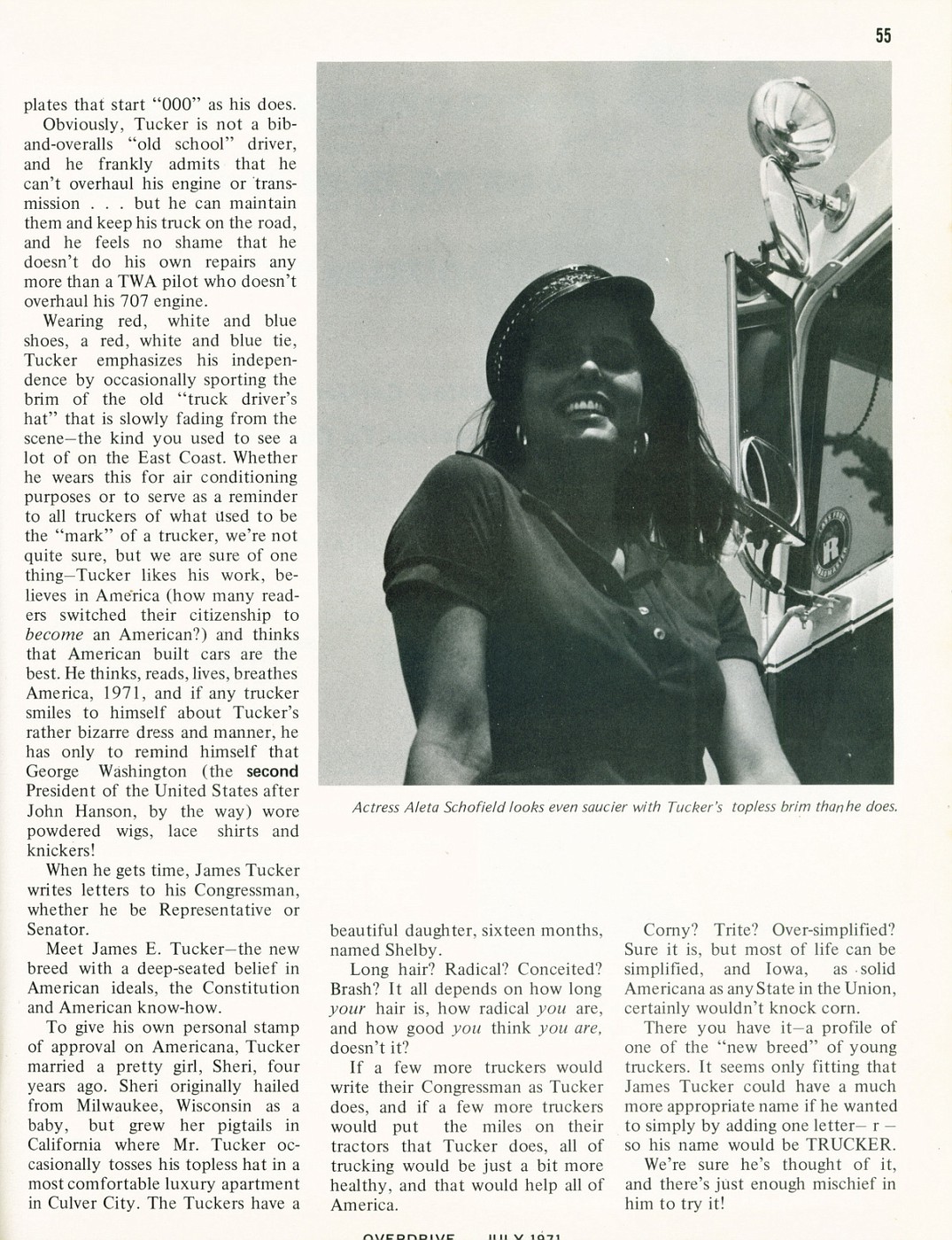 07 Overdrive Magazine July 1971 album | Dutch Model Truck Club | Fotki ...