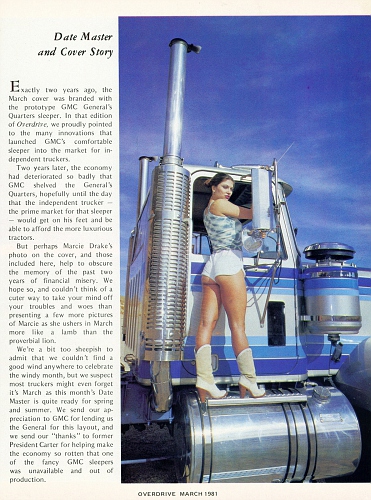 03 Overdrive Magazine March 1981 album | Dutch Model Truck Club | Fotki ...