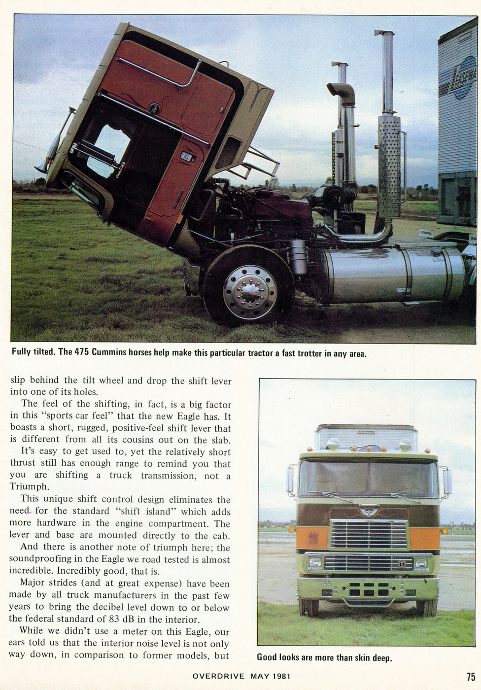 Photo: May 1981 International CO-9670 Report 2 | 05 Overdrive Magazine ...