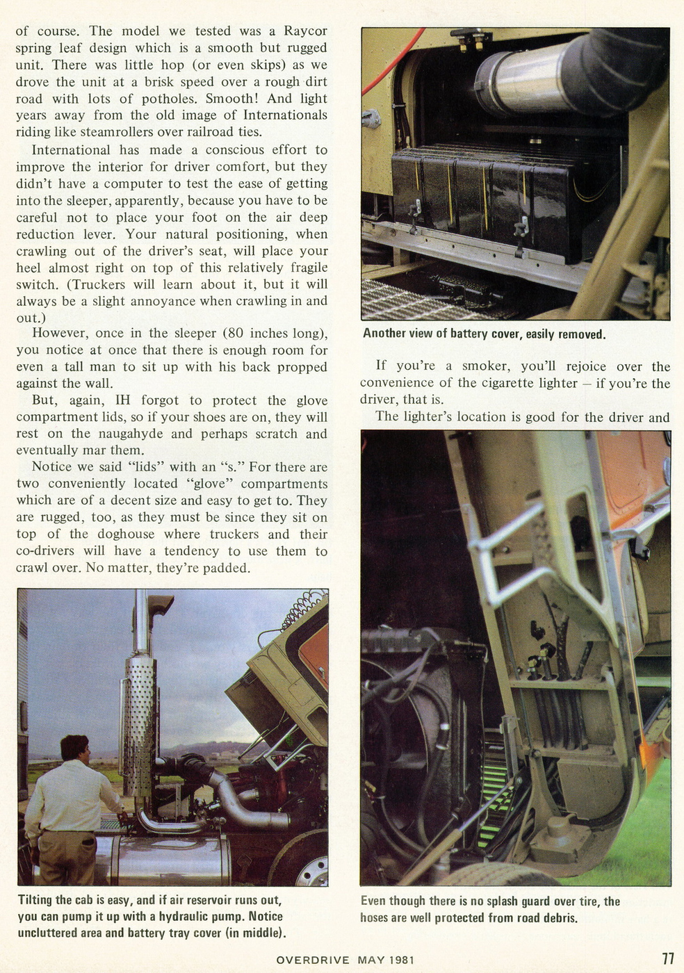 05 Overdrive Magazine May 1981 album | Dutch Model Truck Club | Fotki ...