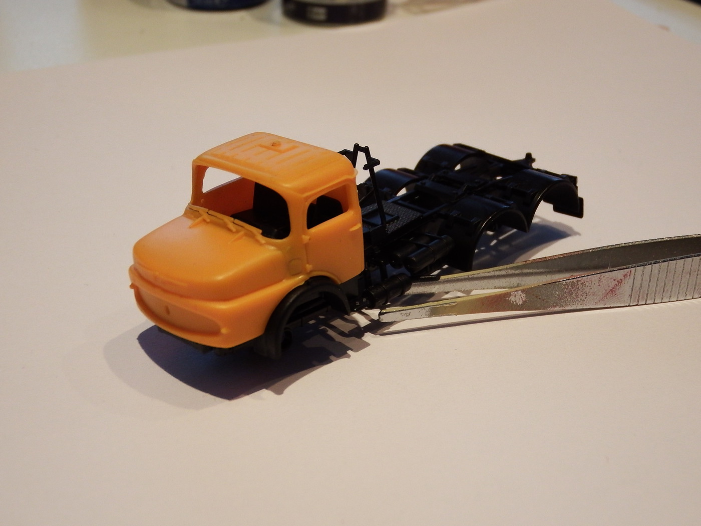 Photo: DSCF4175 | 1:87 Kibri MB Kurzhauber + Meiller Dumper album | Dutch Model Truck Club ...