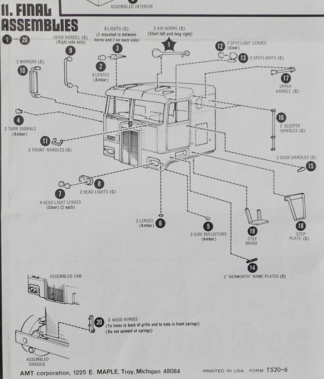 Photo: P1100271 | T520 Kenworth K123 Torsion Bar Suspension 1-25 album ...