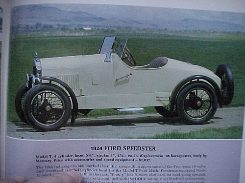 Photo: 1924 Ford Model T speedster with Mercury Body | 1921 - 1929 ...