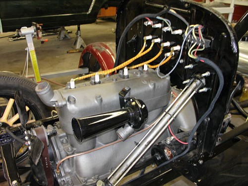 Photo: Ford Model T engine wiring a | 1908 to 1927 Ford Model T detail ...