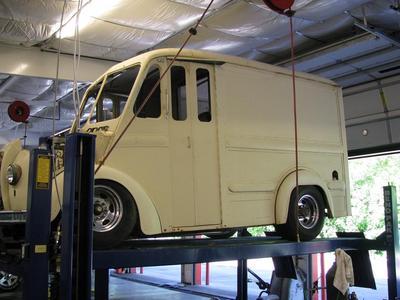 Photo: Divco being restored 1956 | Divco delivery trucks album ...