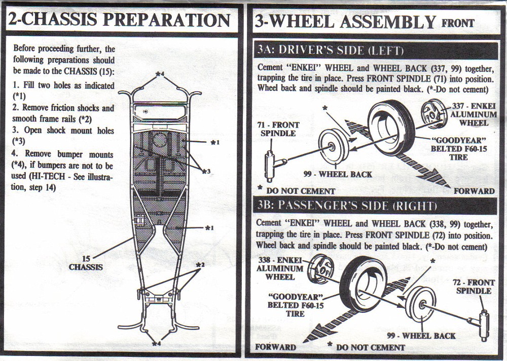 Photo: 4 | AMT 1933 Ford # 6714 album | DRASTIC PLASTICS MODEL CAR CLUB ...