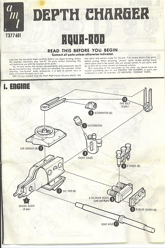 Photo: 0 (5) | AMT DEPTH CHARGE AQUAROD album | DRASTIC PLASTICS MODEL ...
