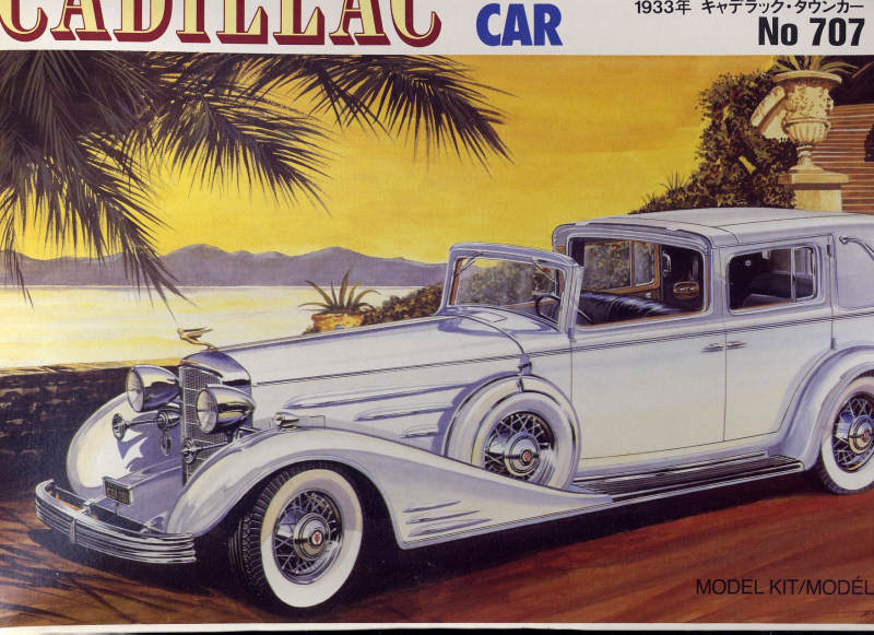 Photo: 1933 Cadillac Town Car Box 2 | ITALERI Cadillac Town Car album ...