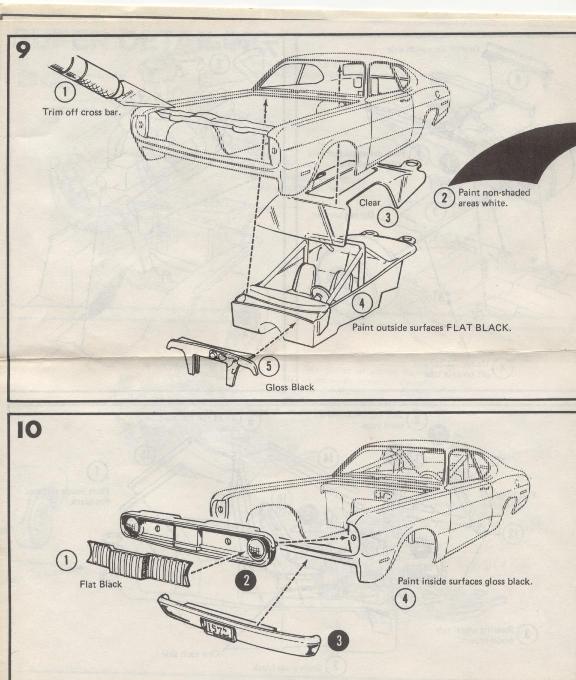 Photo: California Flash 1972 Duster kit 1 1752 225 9 and 10 | MPC Butch ...