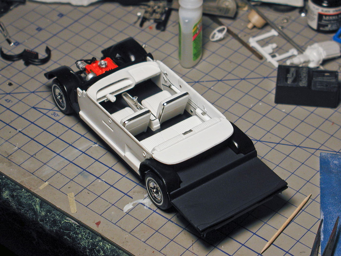Anatomy of a Box Art Build. Revell 64 Impala album | DWDarby | Fotki ...