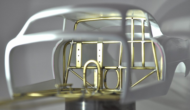 Photo: Henry J Twin Turbo Brass Chassis Fab 2 012 | Henry J Twin Turbo ...