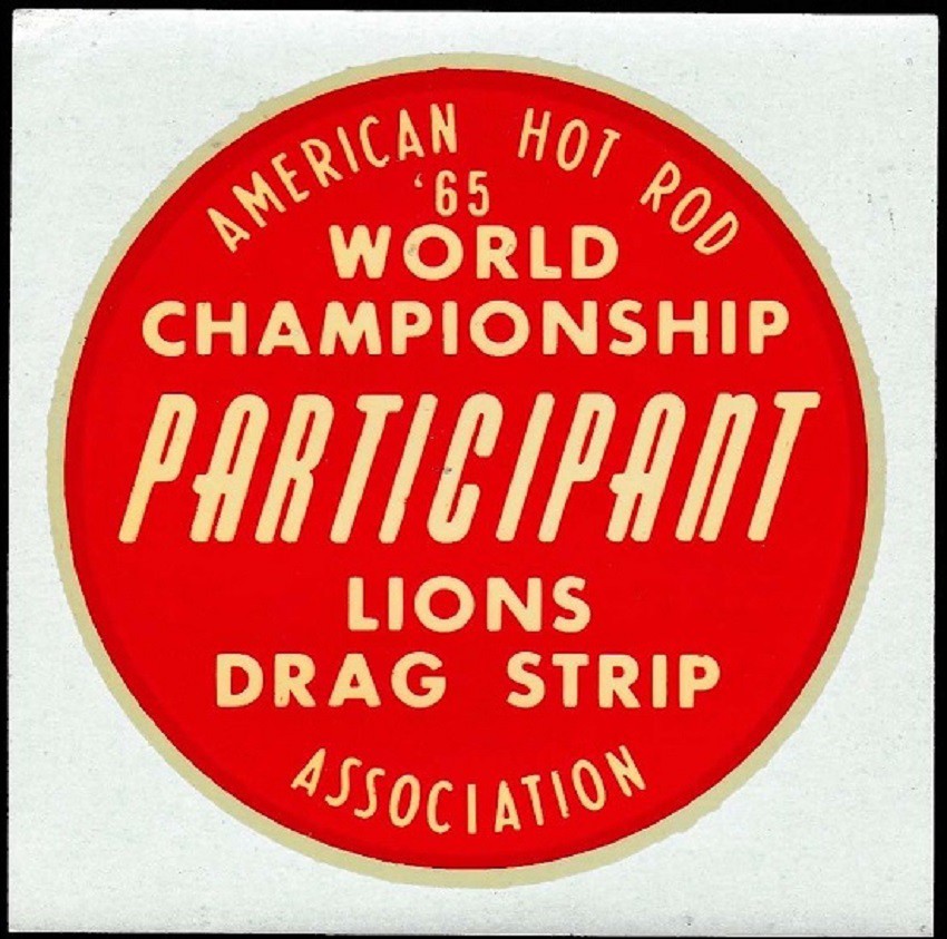 Photo: AHRA 1965 World Championship Lions Drag Strip - Water-Slide ...