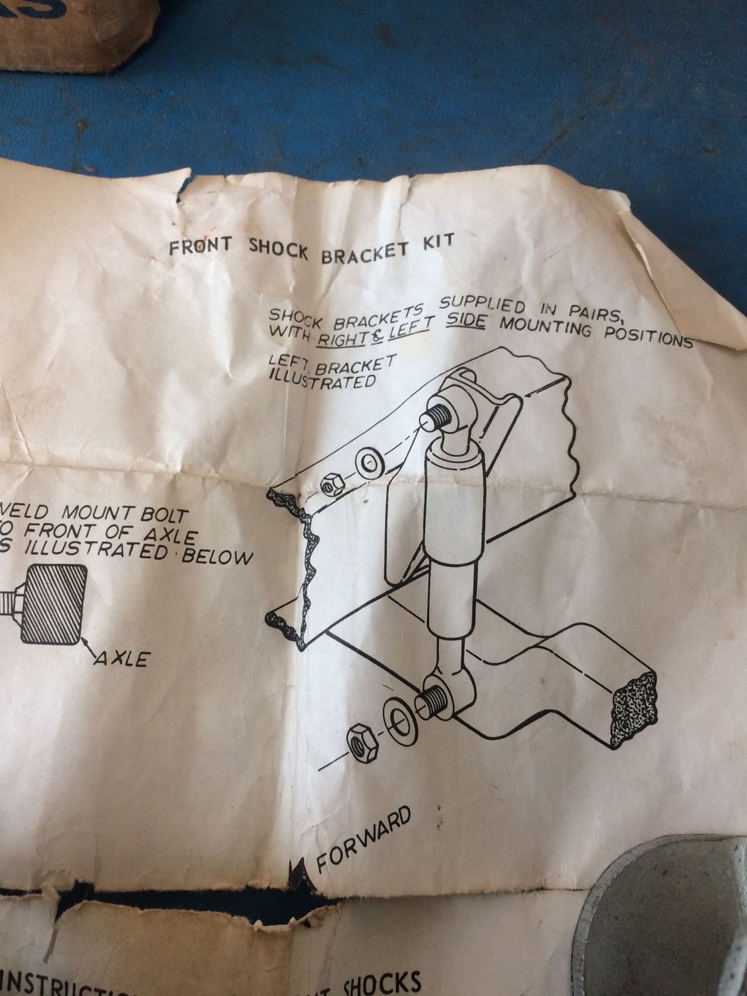 Photo: Ansen Hot Rod Front Shock Mounts (2) | 1932 FORD HOT ROD & STOCK ...