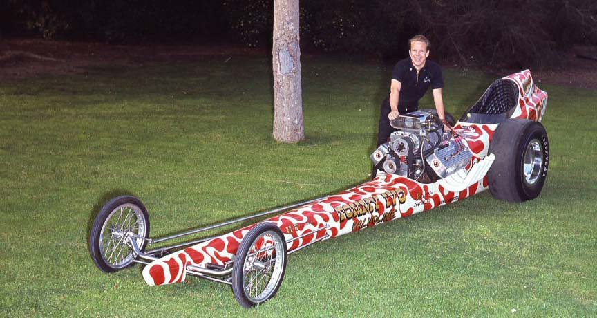 Photo: 1967 - Psychedelic Top Fuel Dragster | TOMMY IVO'S DRAGSTERS ...