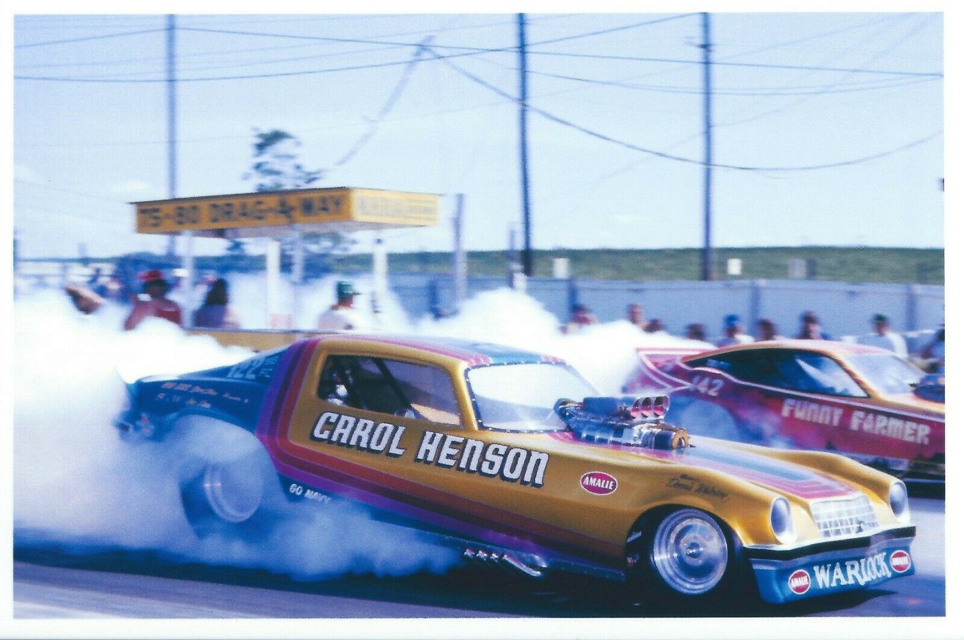 Photo: CAROL HENSON's WARLOCK | VINTAGE FUNNY CARS V album | LOUD-PEDAL ...