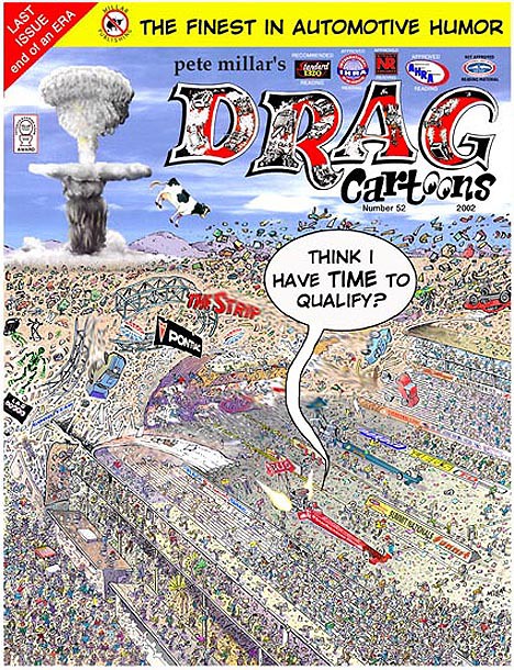 Photo: Drag CarToons | DRAWINGS,ART WORK & CUT AWAYS II album | LOUD ...