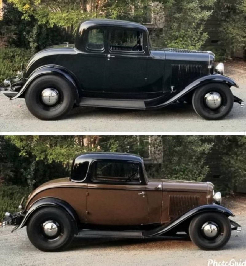 Photo: 32 Standard Coupe & 32 Deluxe 3w Coupe (1) | COOL 1932 FORD ...