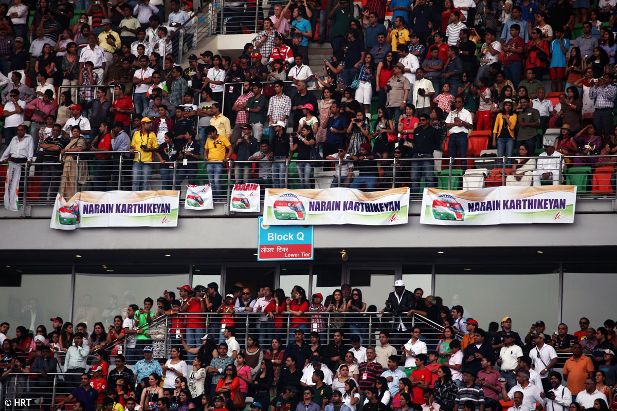 Photo: Formula One World Championship, Rd 17, Indian Grand Prix, Buddh ...