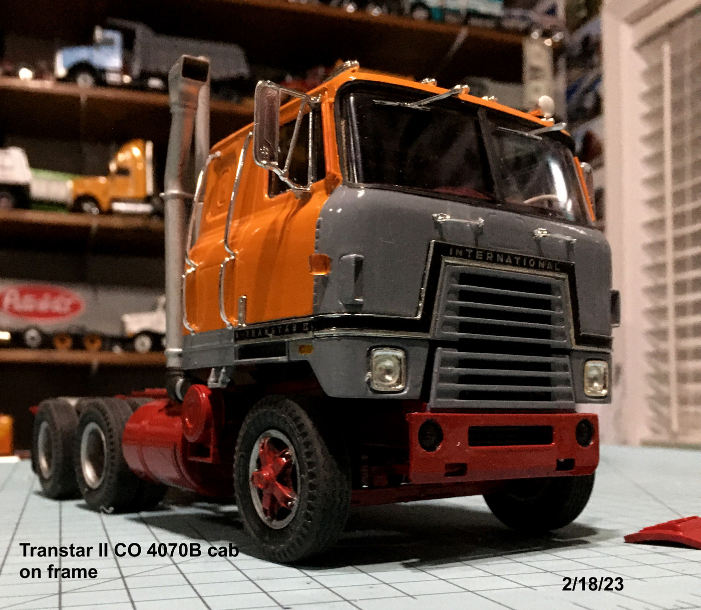 Photo: Transtar II cab on frame 2 18 23 | What's on the bench recently ...