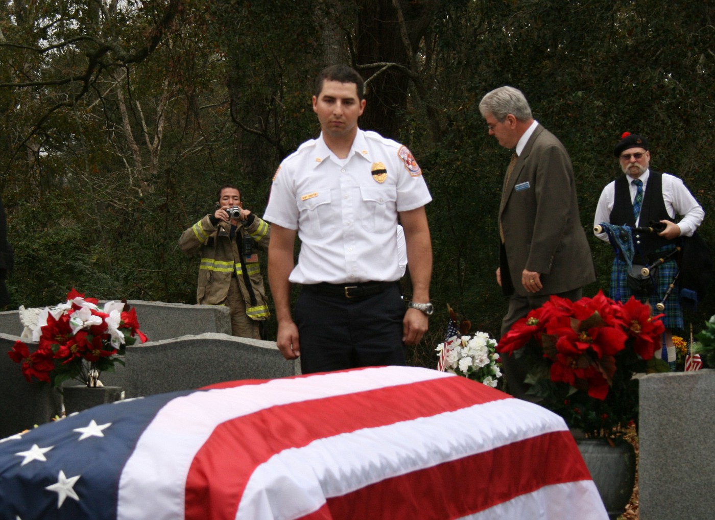 Photo: Henry | Farewell To Our First Fire Chief Mr. Rogers Threeton ...