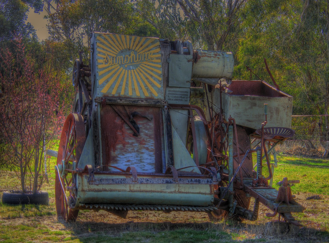 Photo: Vintage Sunshine Harvester 001 | Wattle Flat NSW album | ooO ...