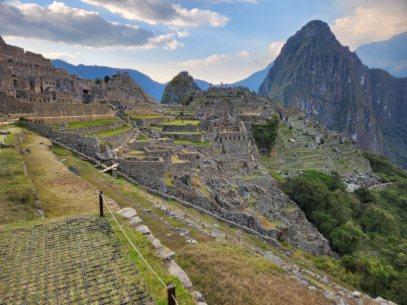 Photo: Panoramic View of the Terraces Along the Eastern Side of the ...