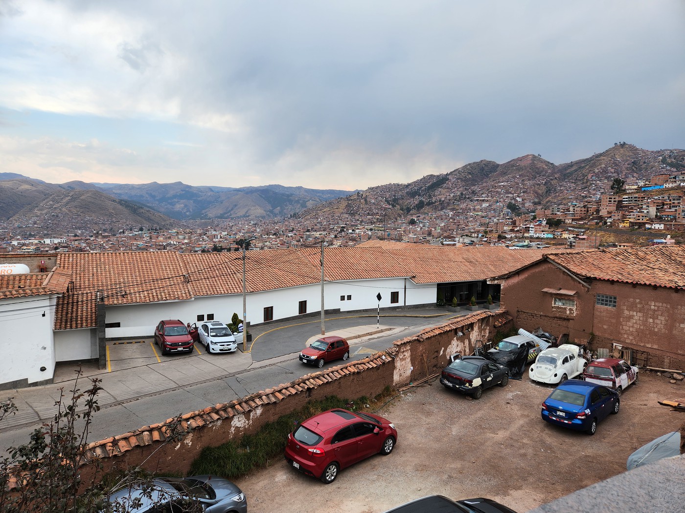 Photo: View of Cusco, Peru and The Mountains West of the City as Seen ...