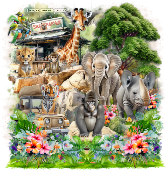 Photo: Safari | Snaggable blanks album | Peggy | Fotki.com, photo and ...